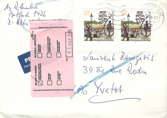 Deutsche Briefpost 2015-2016: Eine Übersicht (I, II) | philatelie ...